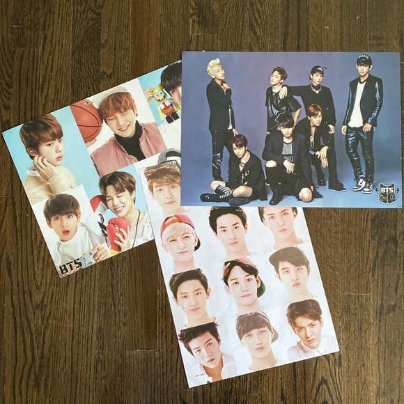 Bts | Other | Bts Boy Band Posters 3 | Poshmark